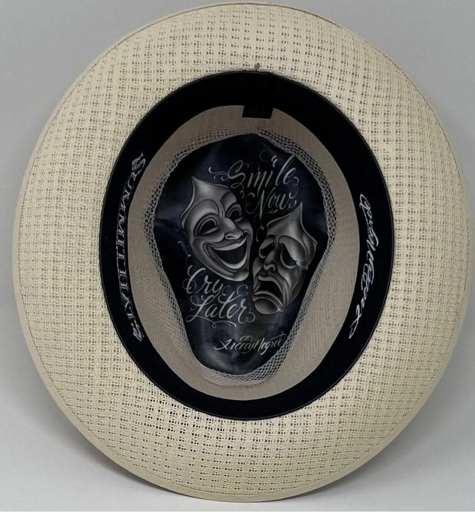 Freddy Negrete White Lowrider Fedora - Etsy