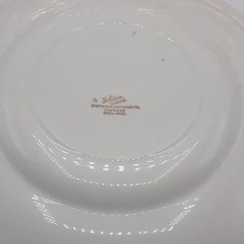 Solian Ware Simpsons Potters LTD Cobridge England Fruit Design Dinner ...