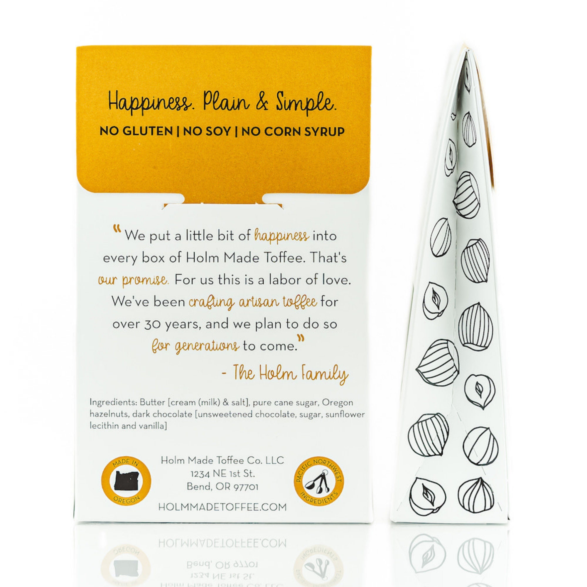 Original Hazelnut Toffee - Award Winning Hazelnut Toffee, Made in ...