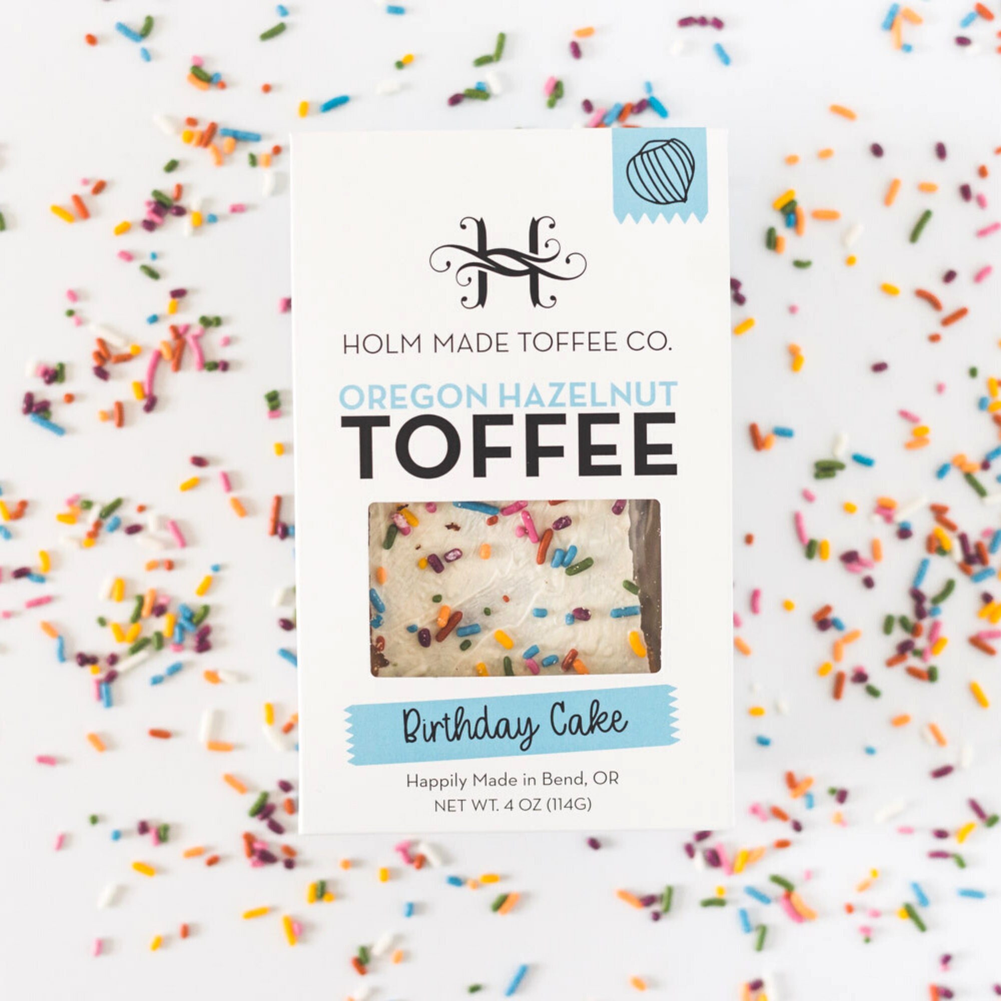 Birthday Cake Hazelnut Toffee Award Winning Hazelnut Toffee, Made in ...