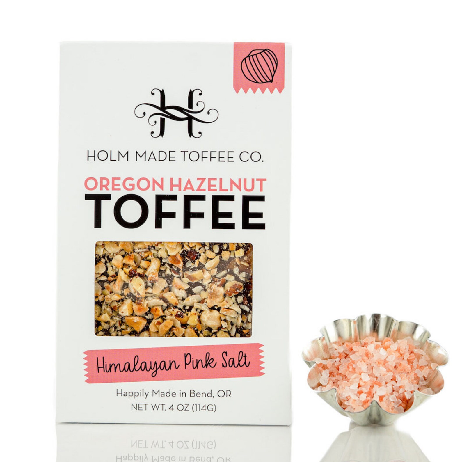 Himalayan Pink Salt Hazelnut Toffee - Award Winning Hazelnut Toffee ...