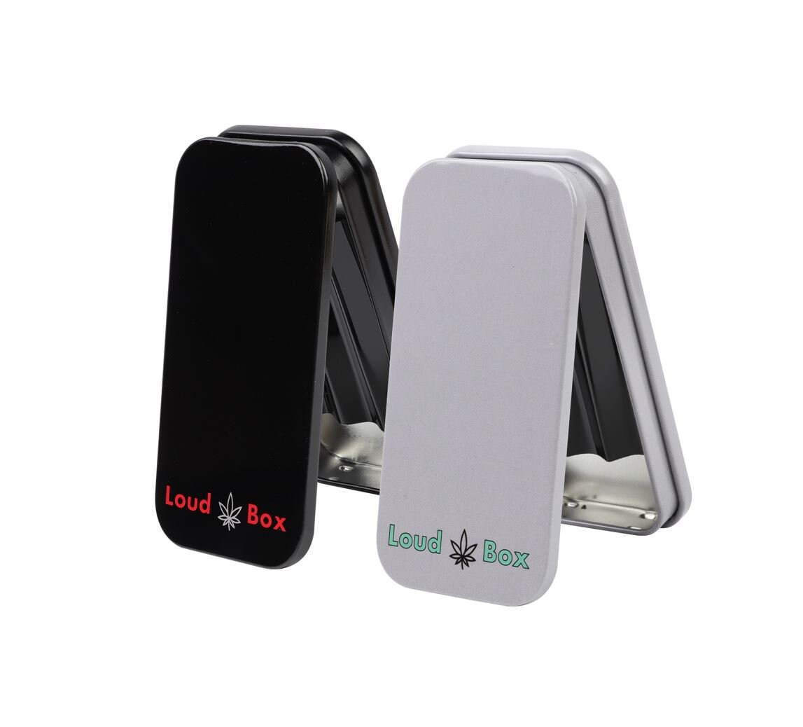 Loud Box 2 Pack Colorful Metal Joint Holder, Doob Tube, Cigarette Case ...