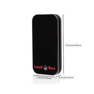 Loud Box 2 Pack Colorful Metal Joint Holder, Doob Tube, Cigarette Case ...