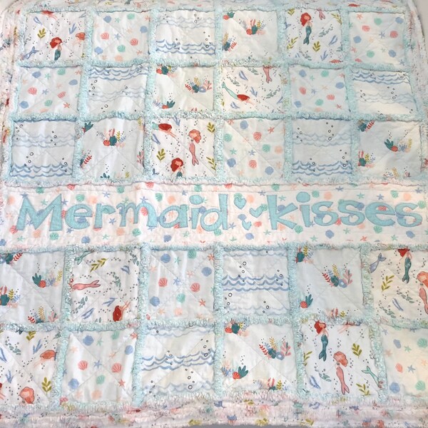 Mermaid Quilt - Etsy