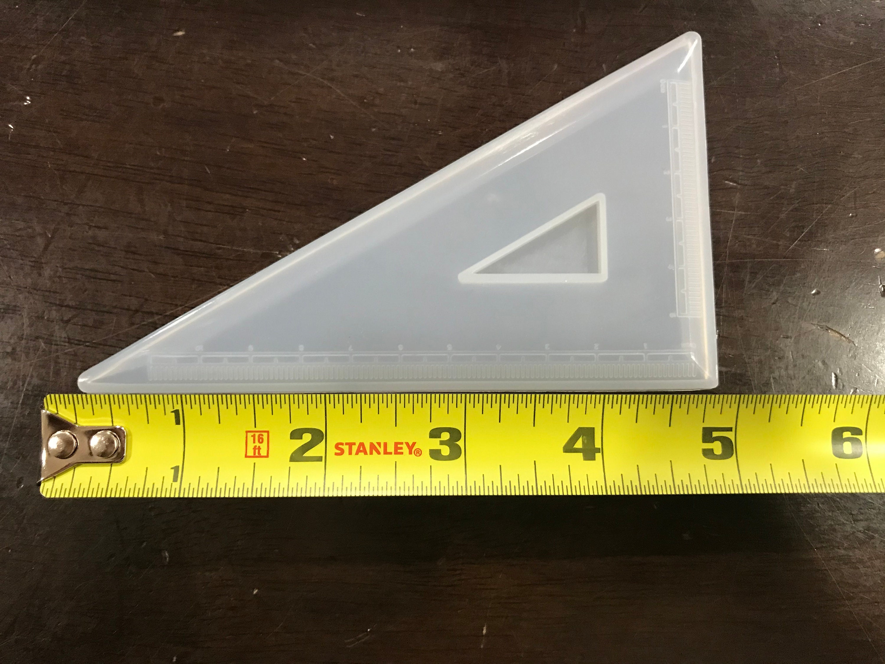 Silicone Resin Ruler Mold Right Angle Ruler Epoxy Resin Jewelry Mold ...