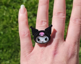 Kuromi ring | Etsy