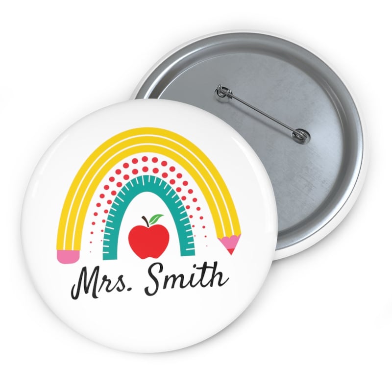 Teacher Pin - Etsy