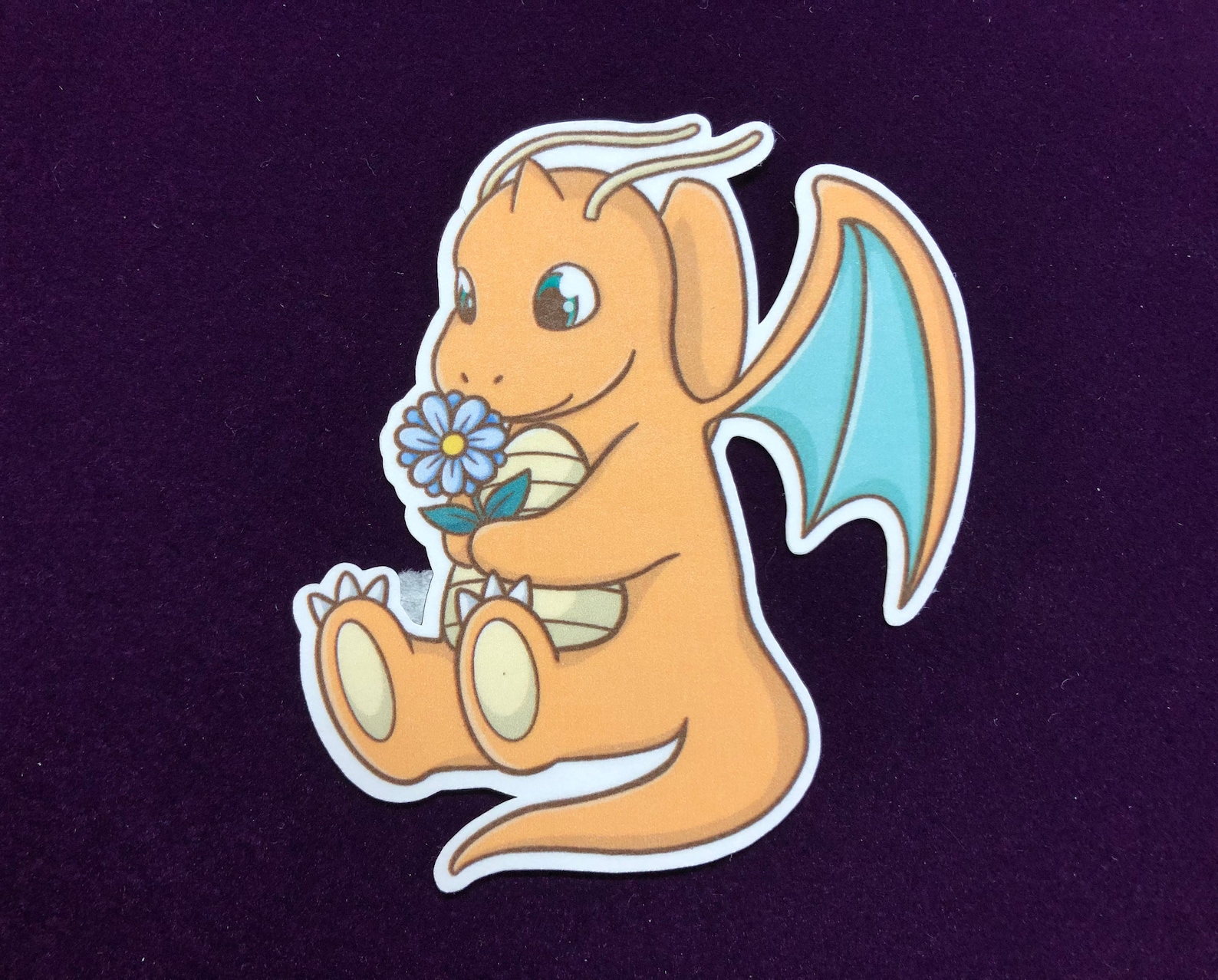 Cute Dragonite Vinyl Sticker | Etsy