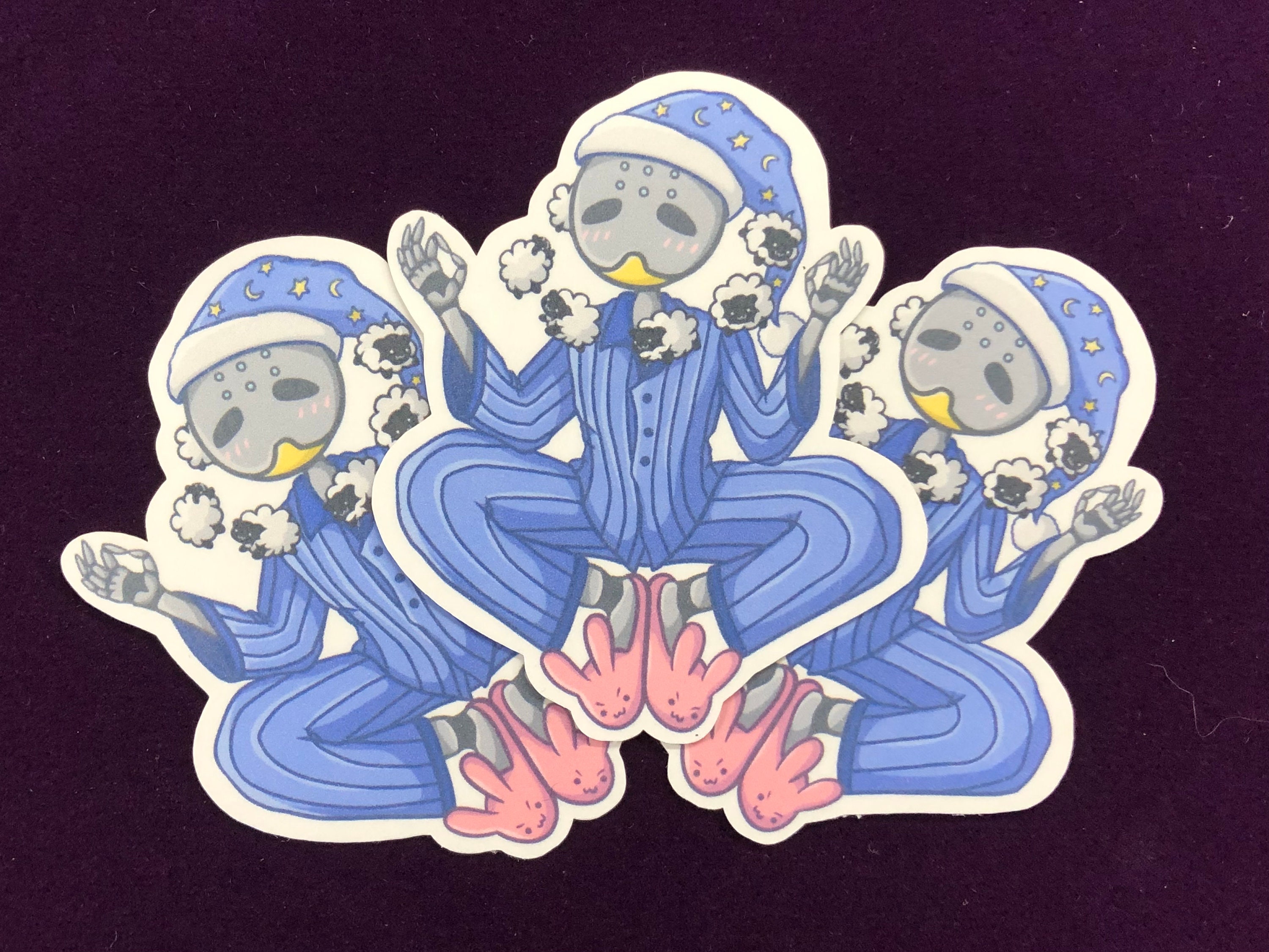 Overwatch Zenyatta Pajama Vinyl Sticker - Etsy
