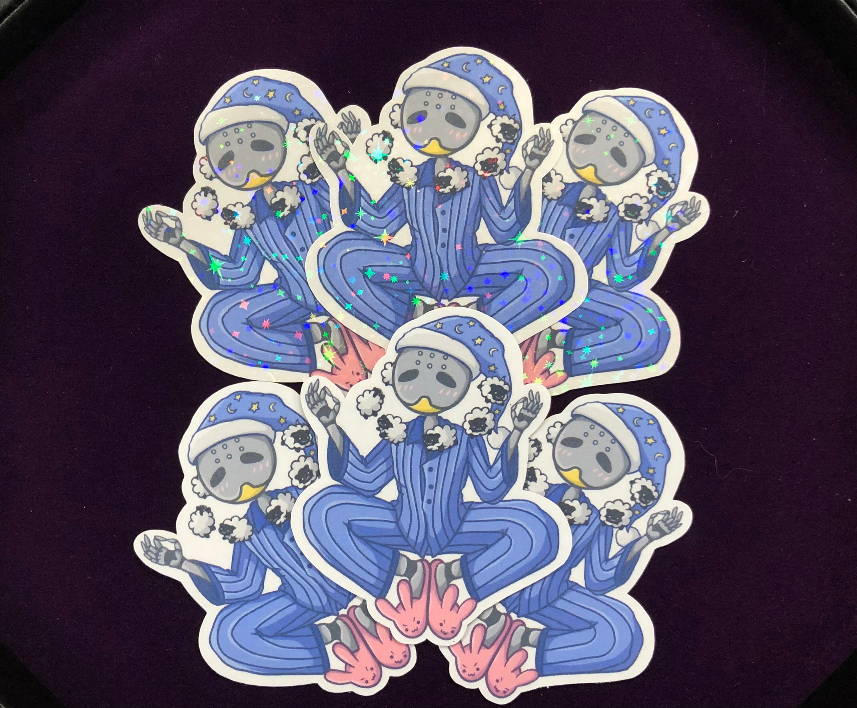Overwatch Zenyatta Pajama Vinyl Sticker - Etsy