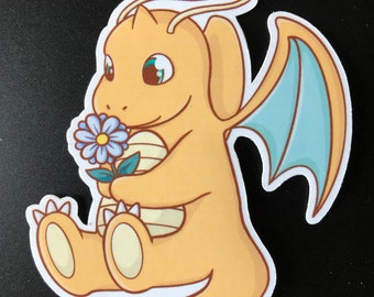 Dragonite Sticker | Etsy