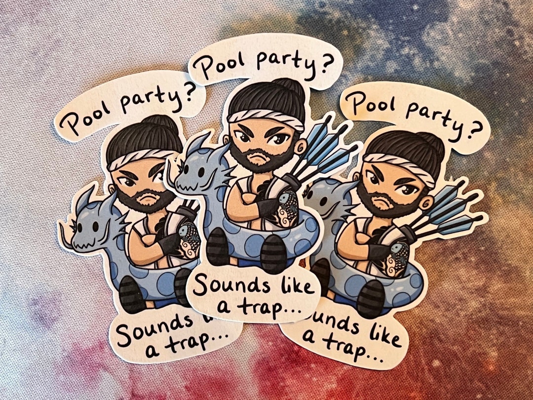 Overwatch Hanzo Vinyl Sticker - Etsy