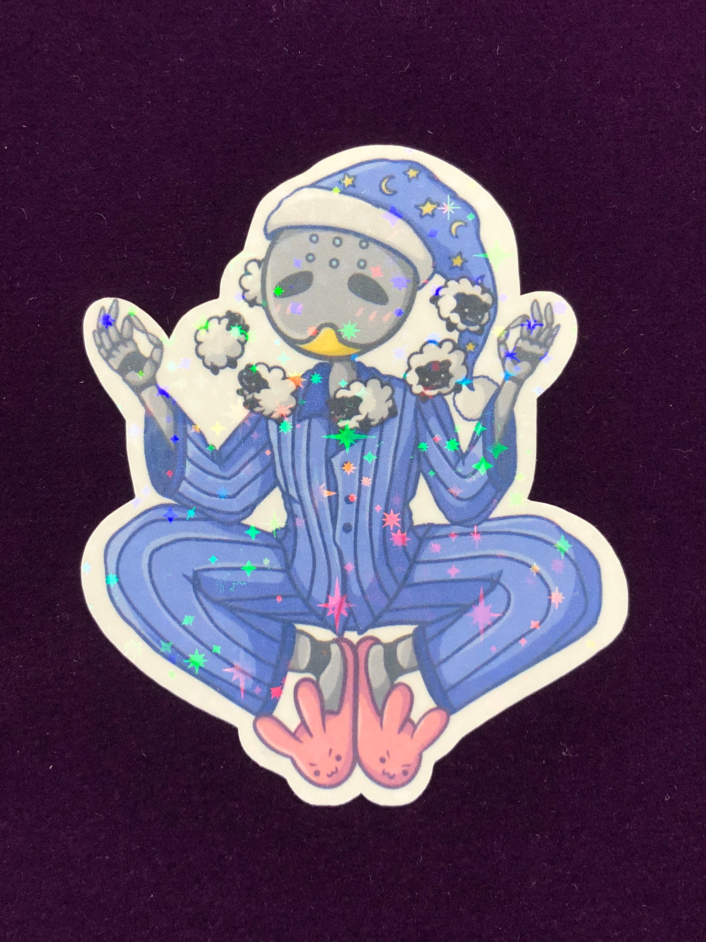 Overwatch Zenyatta Pajama Vinyl Sticker - Etsy