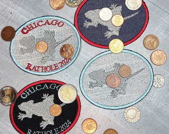 Chicago Rat Hole Flag - Etsy