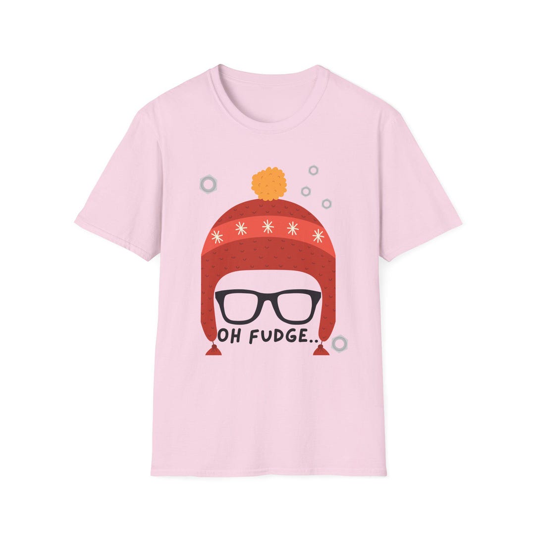 Christmas Story Oh Fudge T-shirt, Ralphie Holiday Shirt for Men and ...