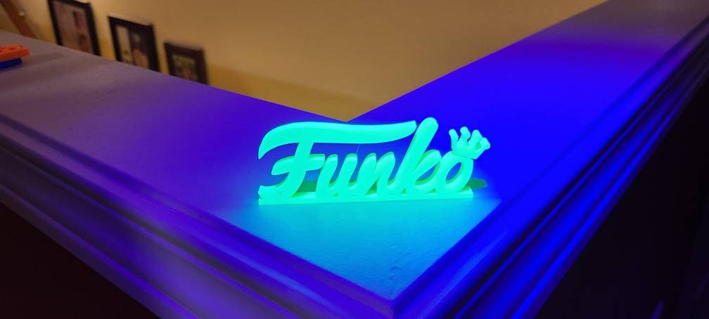 Black Light Funko Logos - Etsy
