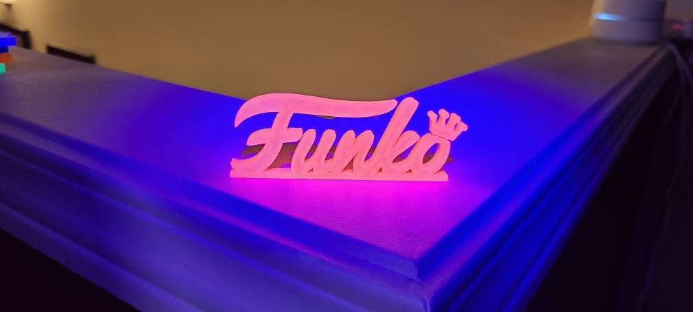 Black Light Funko Logos - Etsy