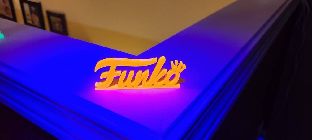 Black Light Funko Logos - Etsy
