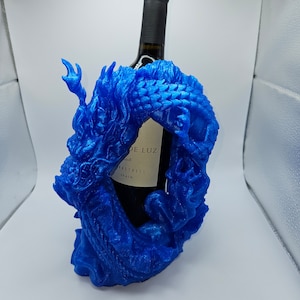 Chinese Dragon Wine Bottle Holder - Etsy