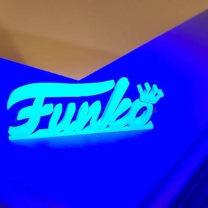 Black Light Funko Logos - Etsy