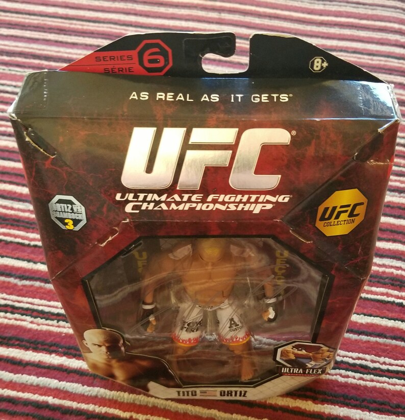 Autographed Tony Ortiz UFC Action Figure 2010 - Etsy
