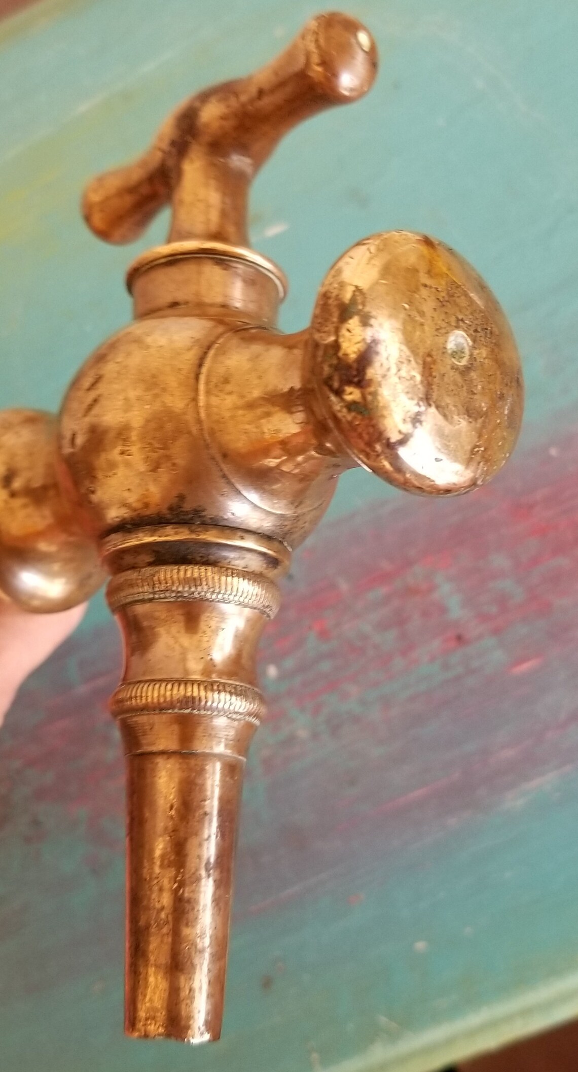 Antique Barrel Tap - Brass and Copper - Late 1800s - Etsy