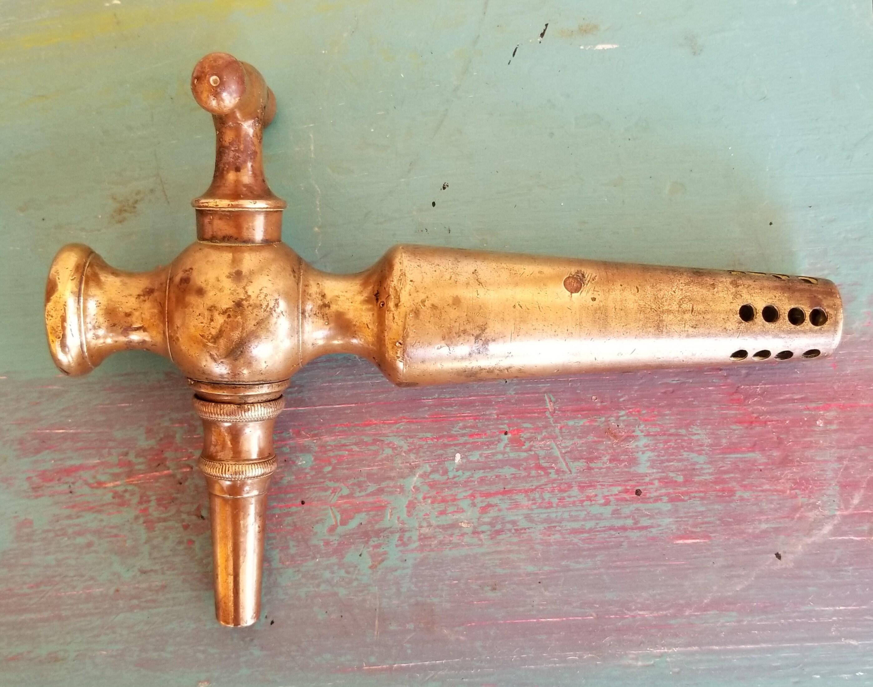 Antique Barrel Tap - Brass and Copper - Late 1800s - Etsy