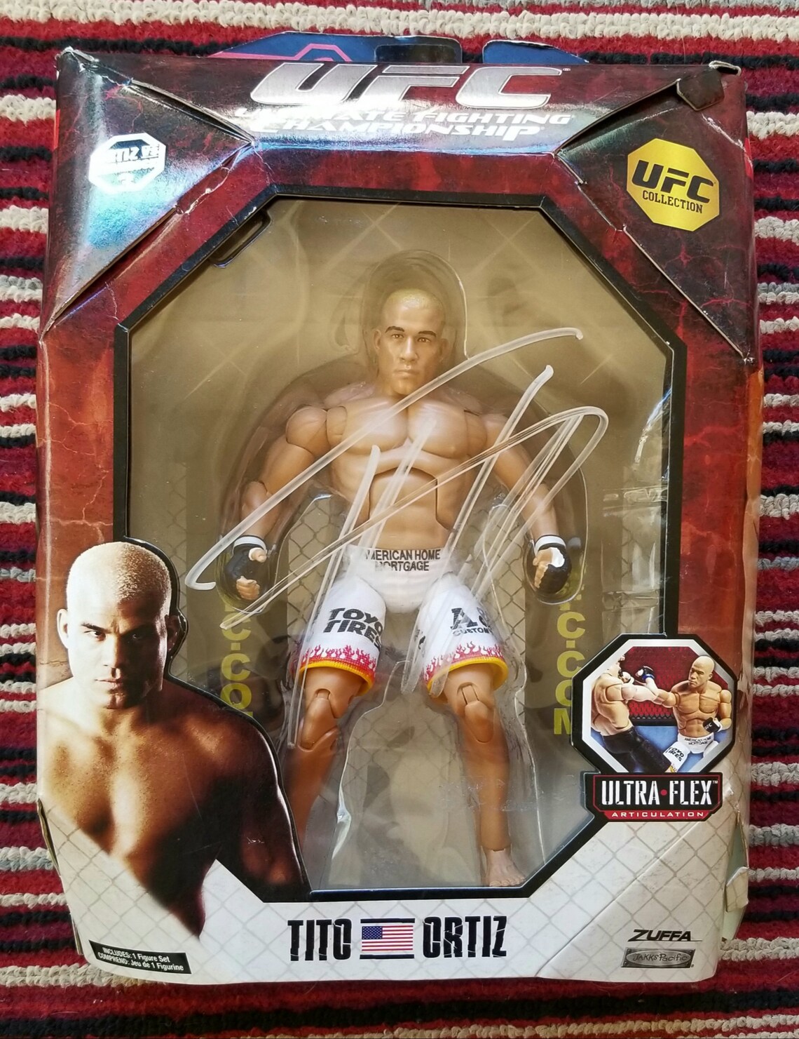 Autographed Tony Ortiz UFC Action Figure 2010 - Etsy