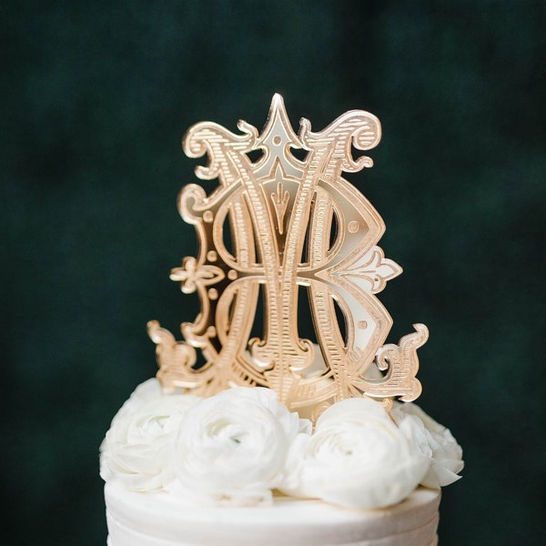 Vintage Cake Topper - Etsy