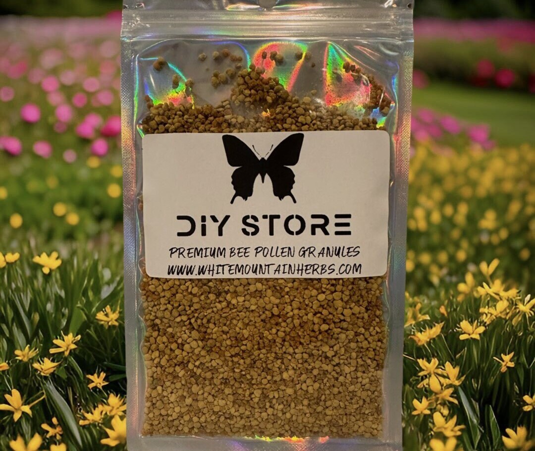Bee Pollen Wild Crafted Raw Granules All Natural Edible - Etsy