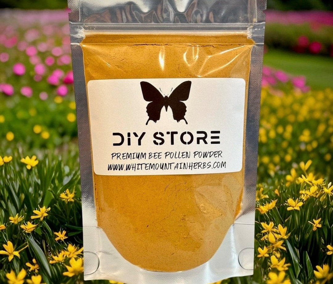 Bee Pollen Wild Crafted Raw Powder ~ Premium All Natural - Etsy
