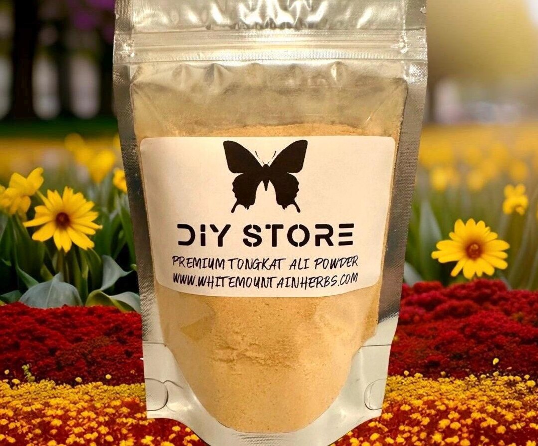 Tongkat Ali Wild Crafted Fresh Ground Red & Yellow Root Powder ...