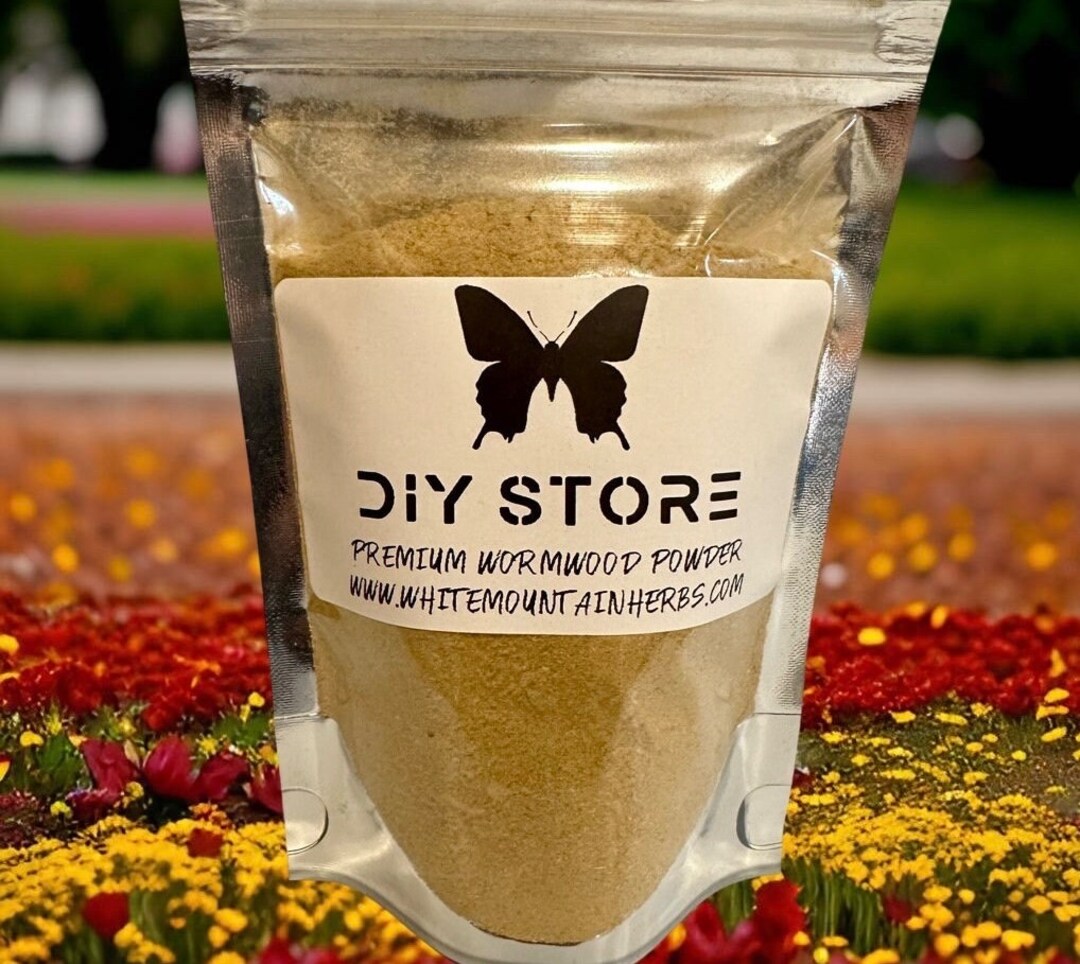 Wormwood Wild Crafted Powder ~ Artemisia Absinthium - Etsy