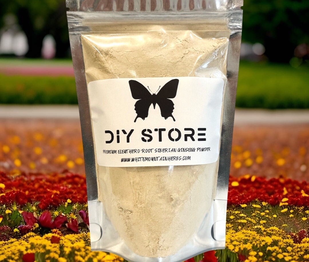Eleuthero Root Wild Crafted Siberian Ginseng Powder ~ Eleutherococcus ...