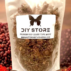 Red Clover Wild Crafted Tops Cut Dried Trifolium Pratense - Etsy