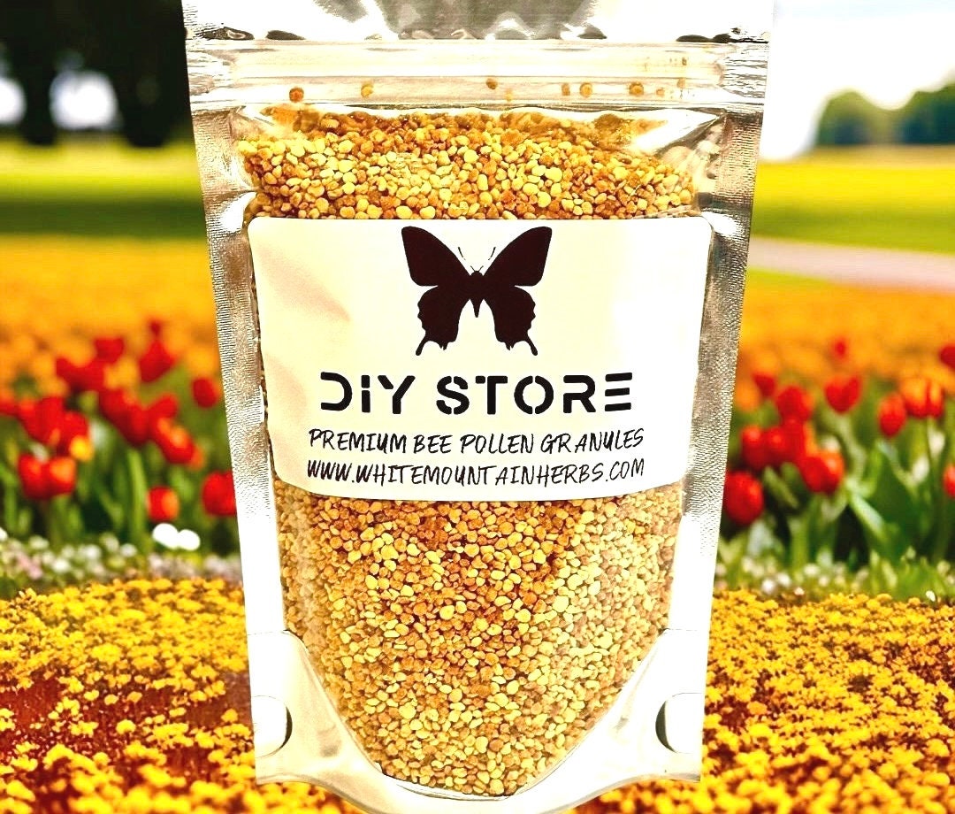 Bee Pollen Wild Crafted Raw Granules All Natural Edible - Etsy