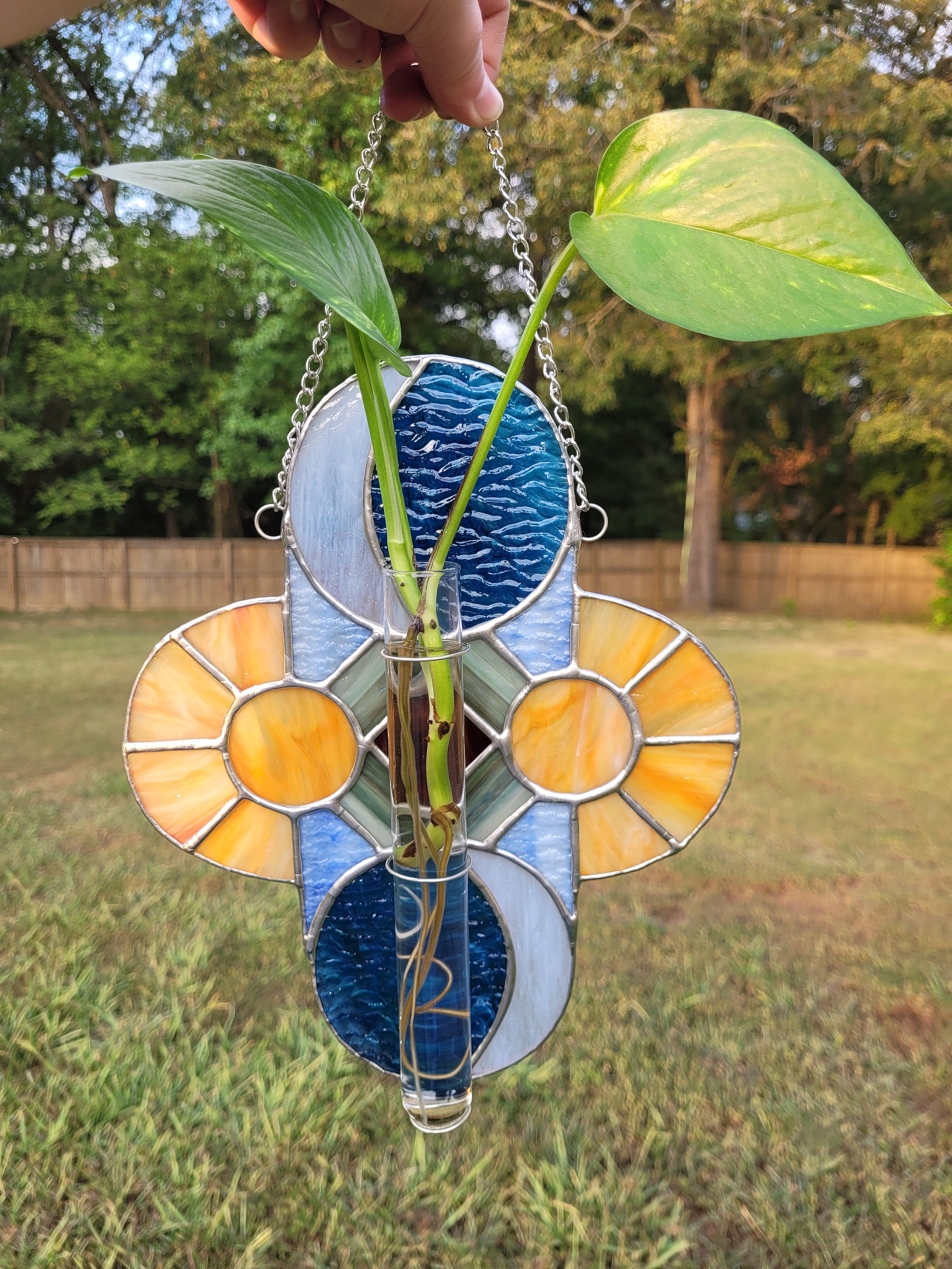 Stained Glass Pattern: planetary Propagation - Etsy