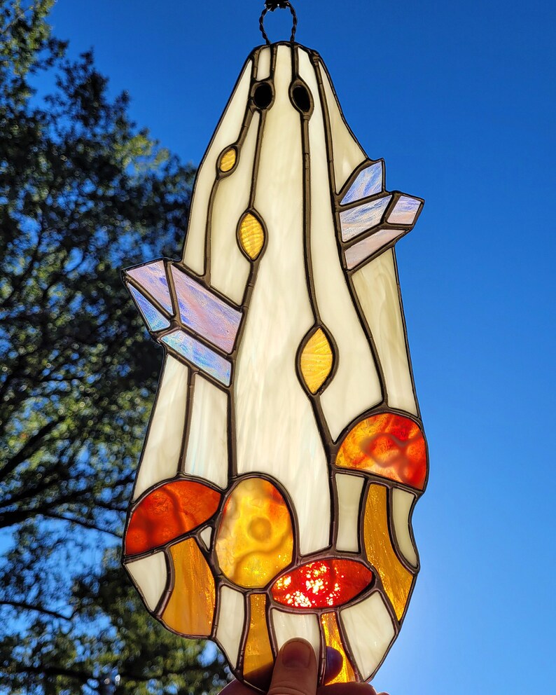 Stained Glass Pattern: woodland Ghost - Etsy