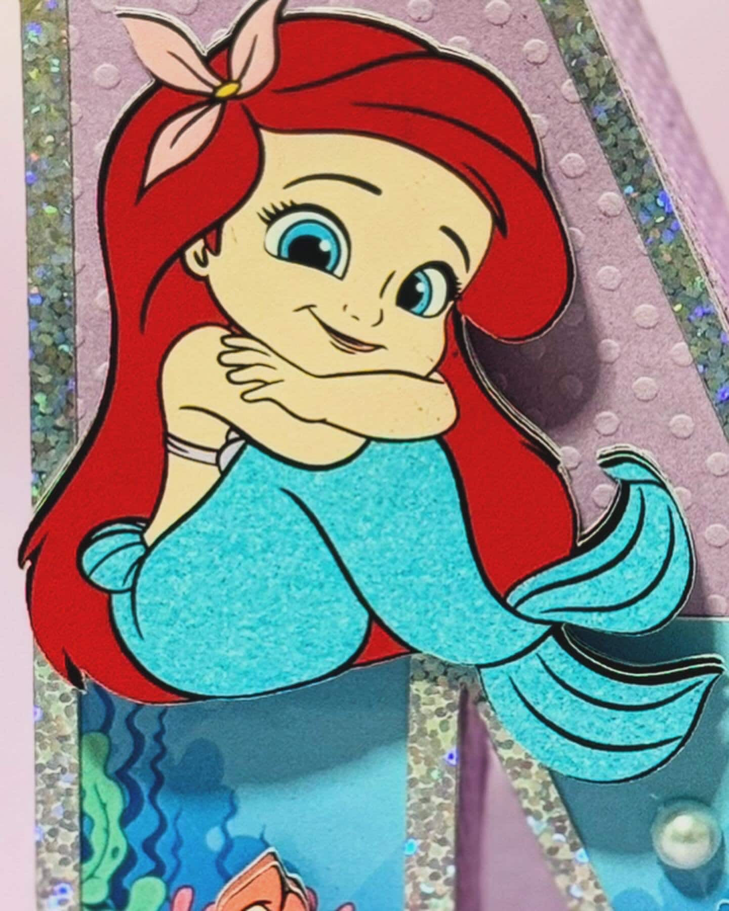 Mermaid 3D Letter, Birthday Party Decoration, Under the Sea Letter ...