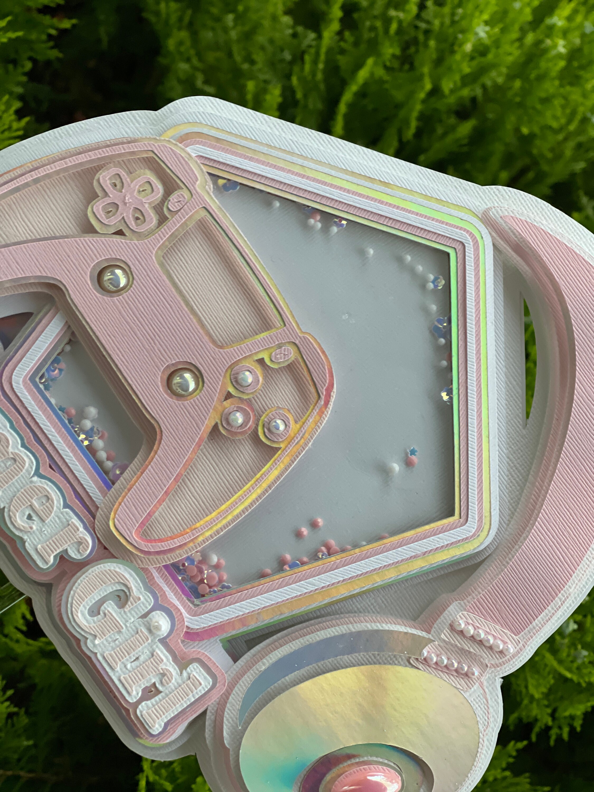 Gamer Cake Topper/ Cake Topper Shaker Gamer Birthday Game | Etsy