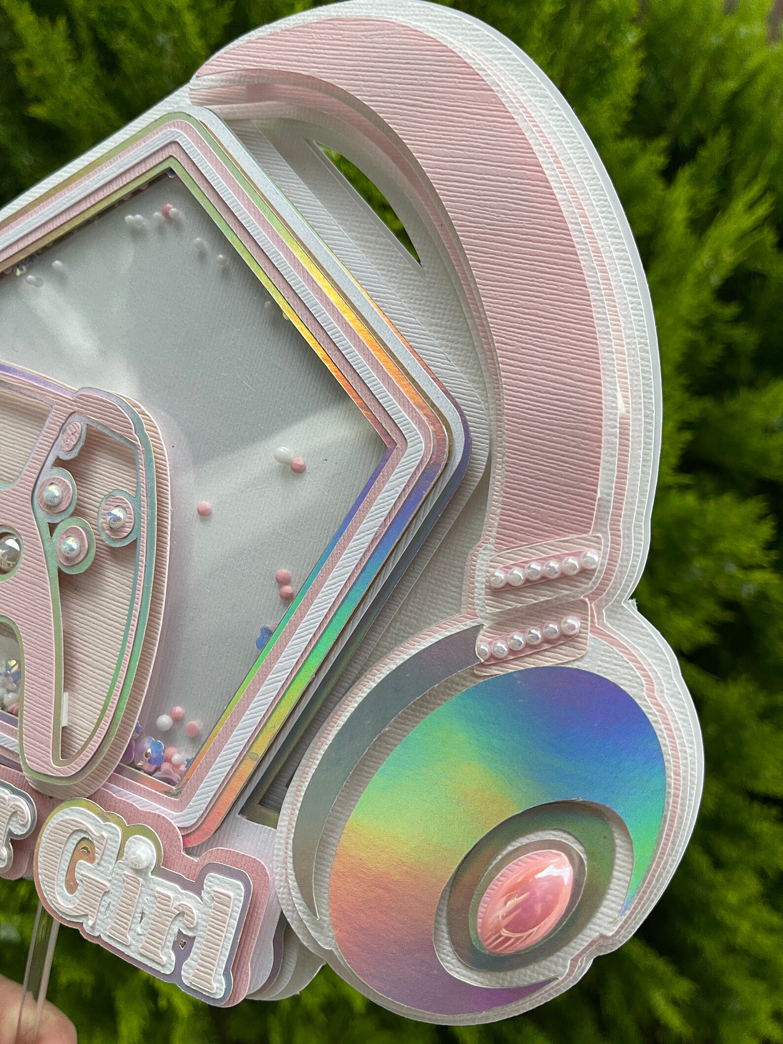 Gamer Cake Topper/ Cake Topper Shaker, Gamer Birthday, Game Control ...