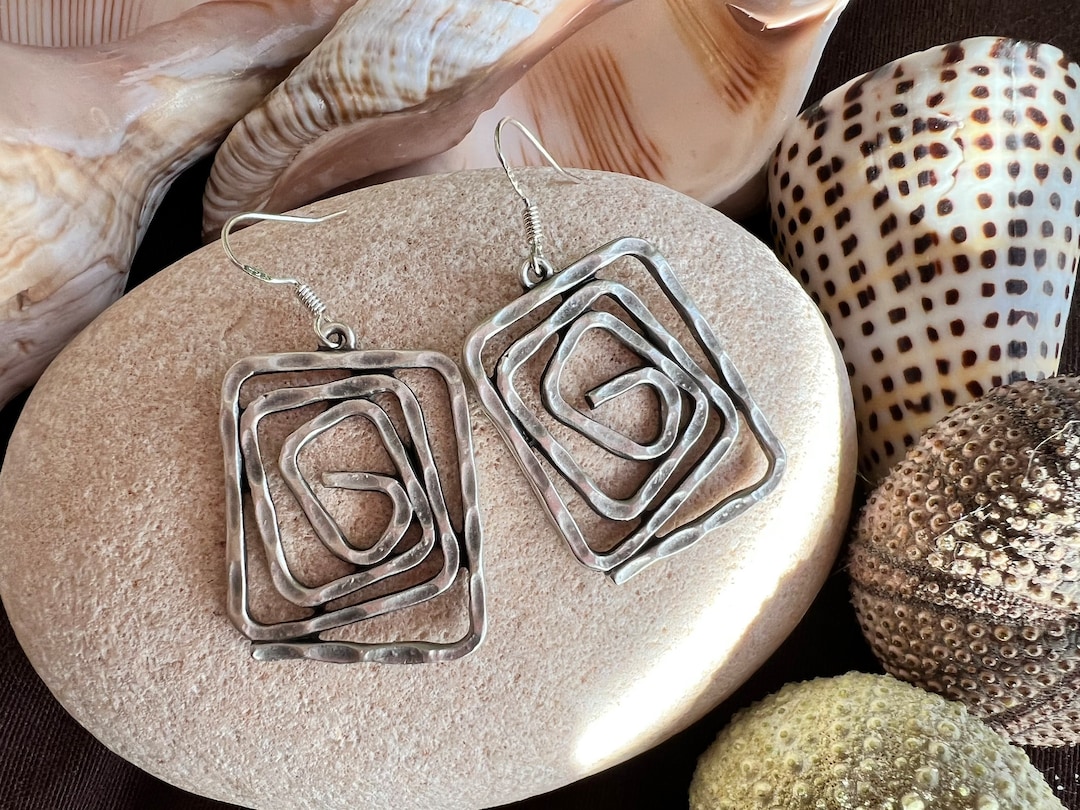 SPIRAL BOHO Jewelry, Boho Chic Fashion Jewelry, Boho Chic Earrings ...