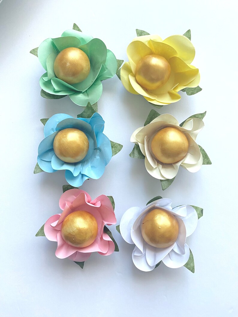 Rainbow Mini Color Flowers for Party Decorations Baby Shower - Etsy