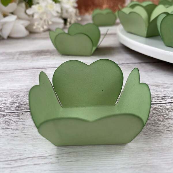Sage Green Mini Cupcake Holder - Etsy
