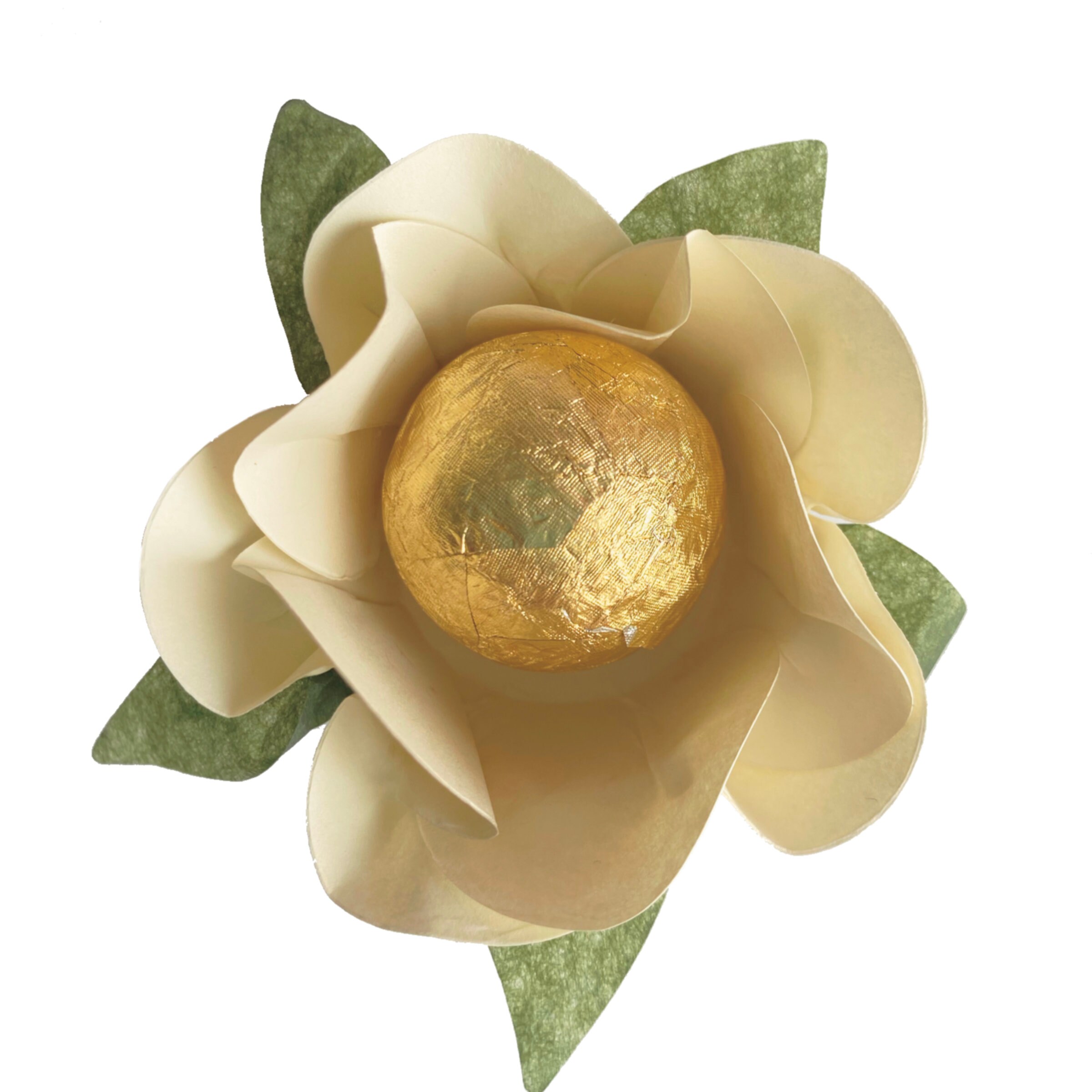 Wedding Mini Ivory Color Flowers for Holder Chocolate Cupcake - Etsy