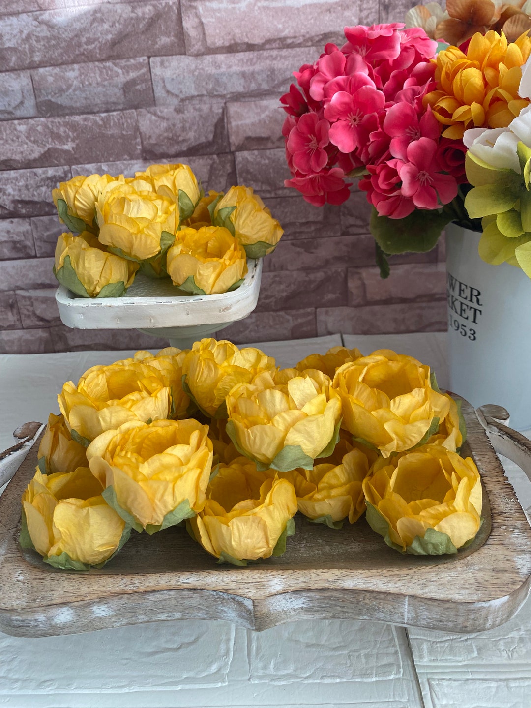 Wedding Yellow Roses Wrapper for Holding Chocolate Decorations - Etsy