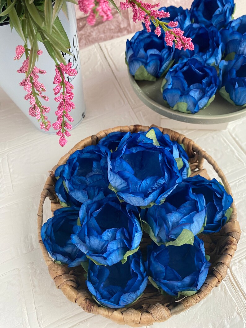 Wedding Indigo Flowers Truffle Wrapper for Holding Chocolate - Etsy