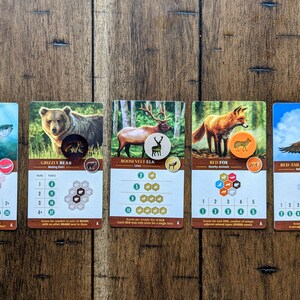 Cascadia Wildlife Tokens | Animal Tokens | Cascadia Landmarks Expansion ...