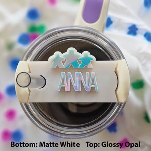 Stanley Name Plate | Personalized Name Tag | Meeples | H2.0 - Etsy