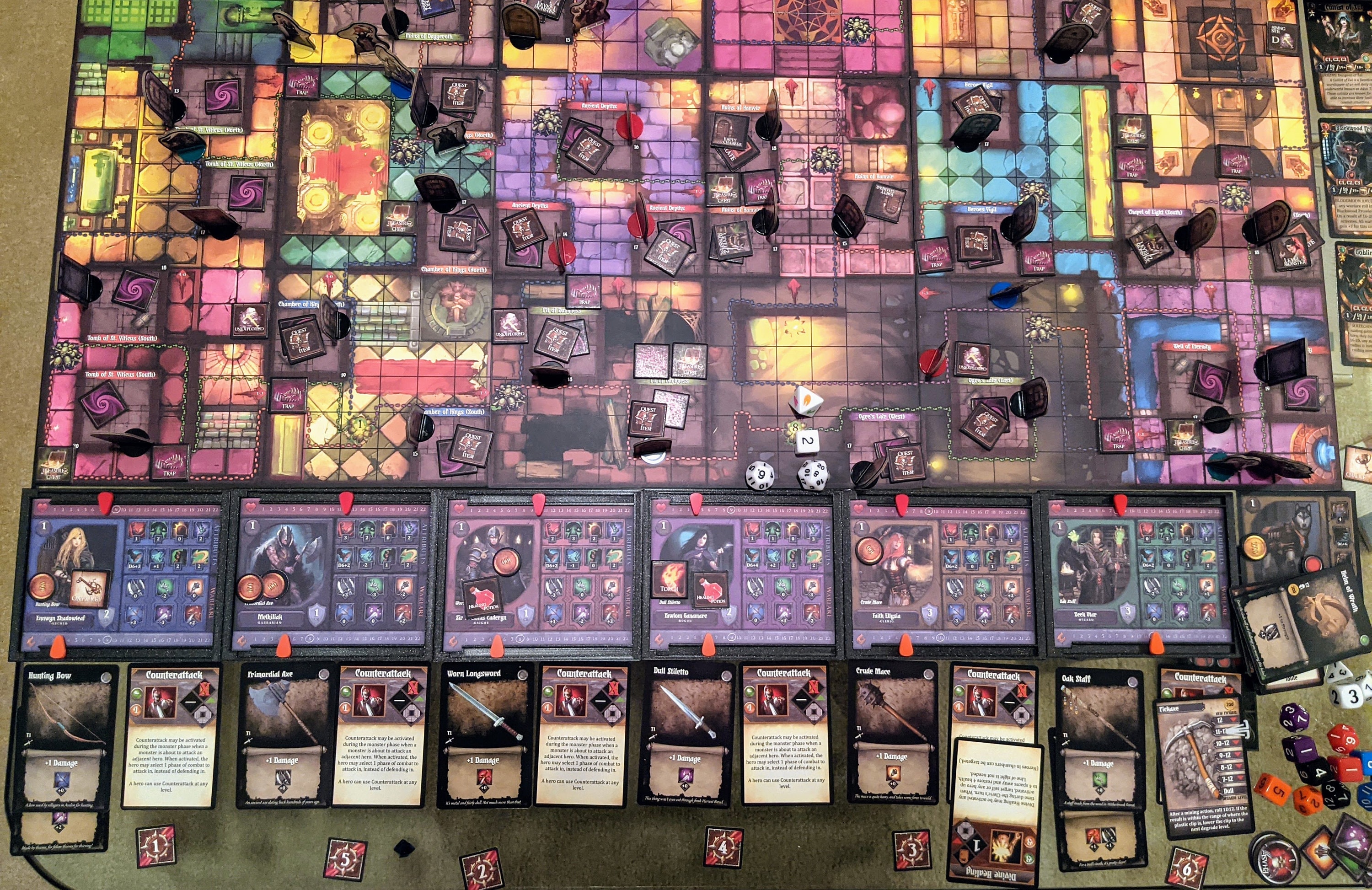 Dungeon Crusade Player Board - Etsy